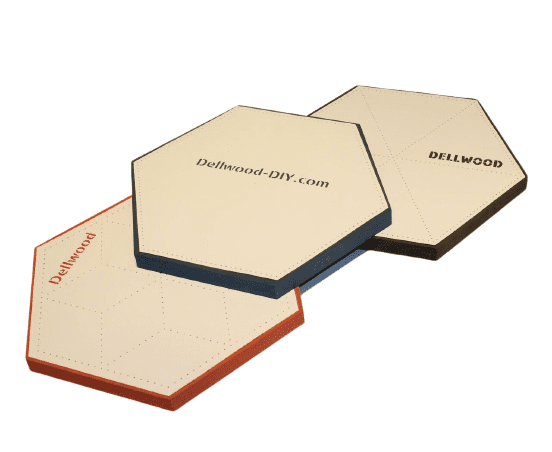 String art patterns "Hexagon" / plastic or paper stencils for mandala ...