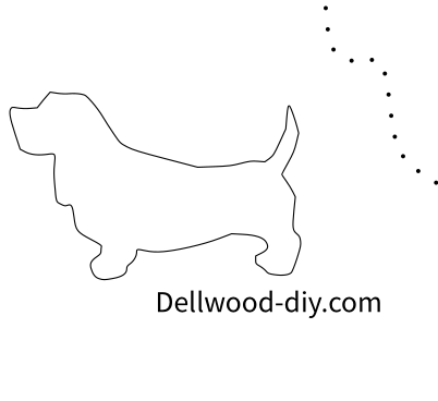 Dog - string art template on paper (A4) or digital (PDF) | Party ...