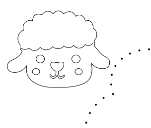Sheep - string art pattern on paper (A4) or digital (PDF) | Party ...