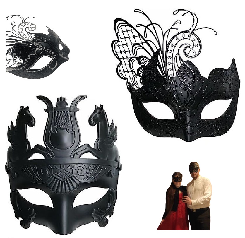 Maskiballi maskid paaridele, naistele ja meestele / mask maskiballile ...