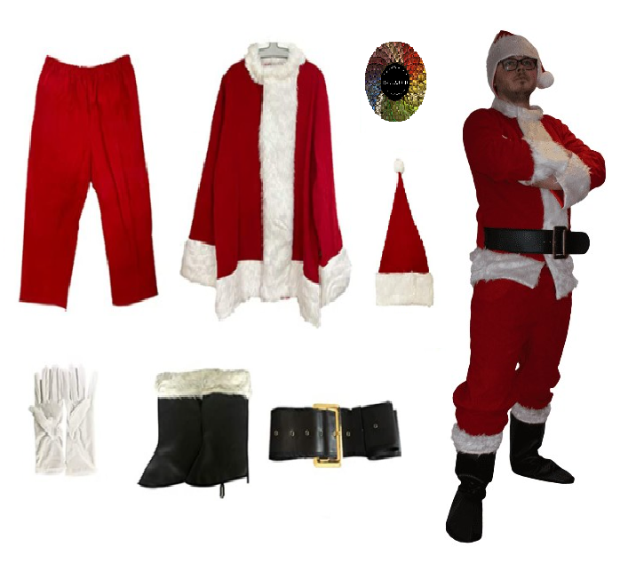 Adult red elf costume (6 pieces) | Party Supplies, String Art & Paber ...