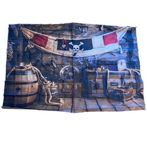 Pirate Party Photo Backdrop | Party Supplies, String Art & Paber Art ...