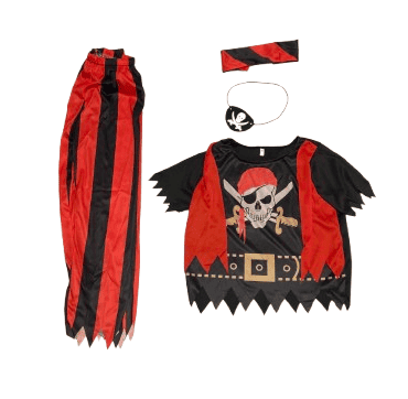 Full pirate costume set 9-10 years / XS/S | Party Supplies, String Art ...