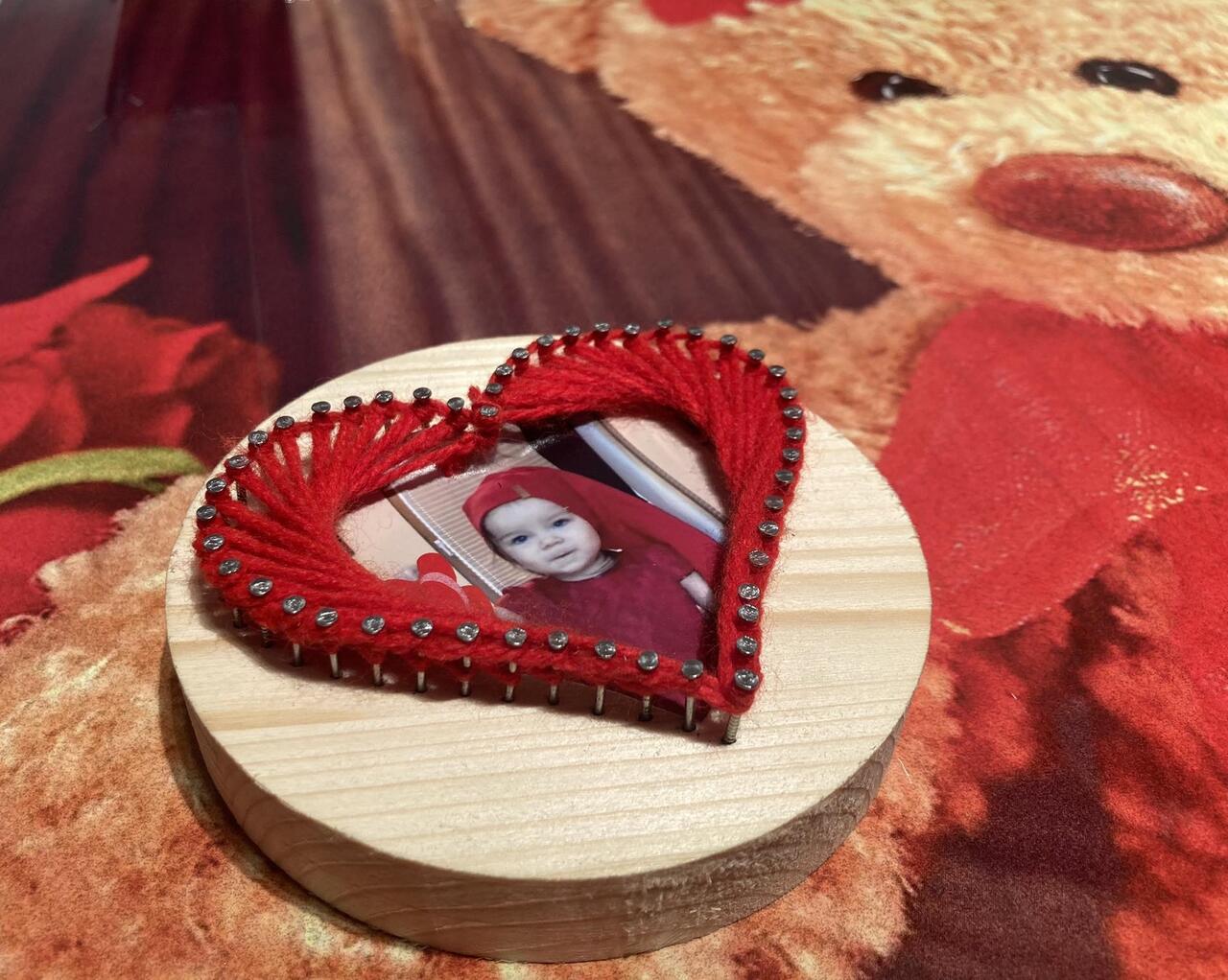 DIY! String art kit "Love" 10cm | String art, Cricut paper art ...