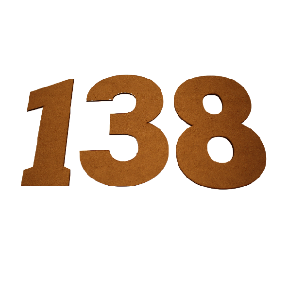 Numbers for birthdays / number photo accessories made of MDF | Party ...